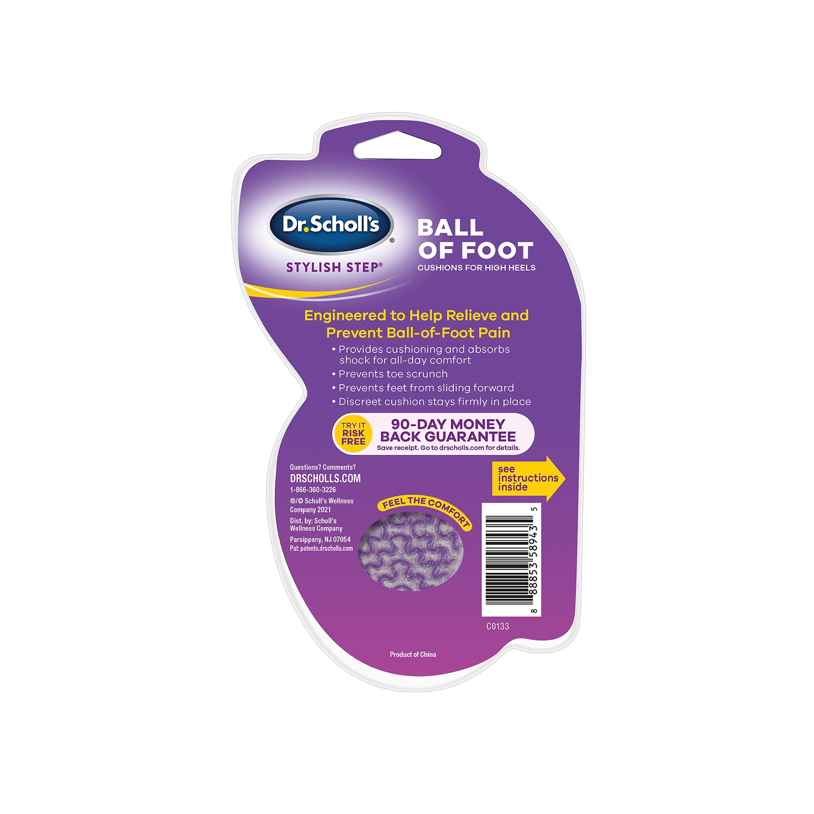 Stylish Step Ball of Foot Cushions for High Heel | Dr Scholls Singapore ...