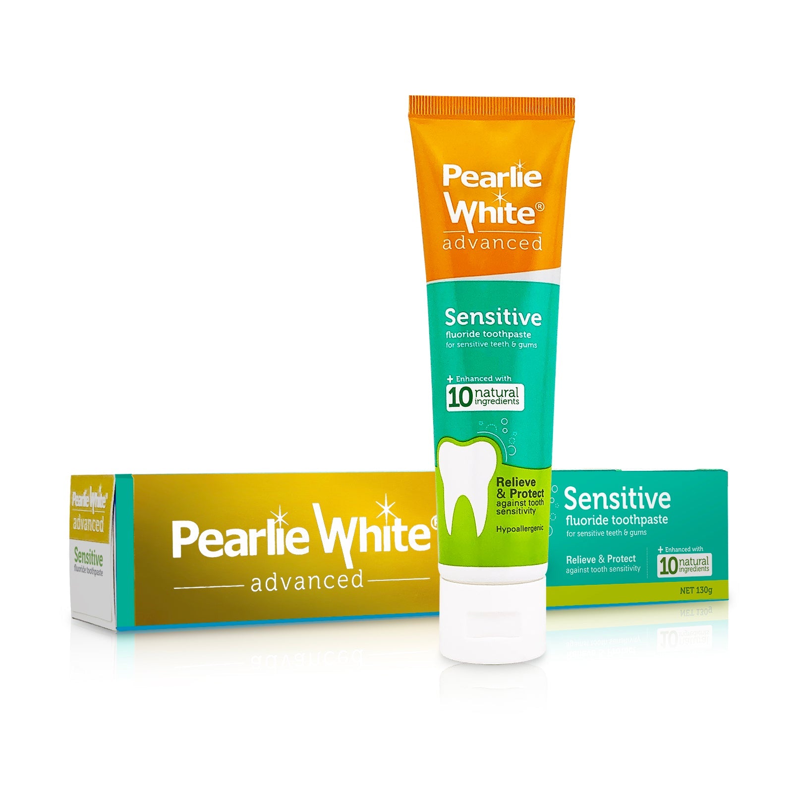 Pearlie White Advanced Sensitive Fluoride Toothpaste 130g – Dr. Scholl ...