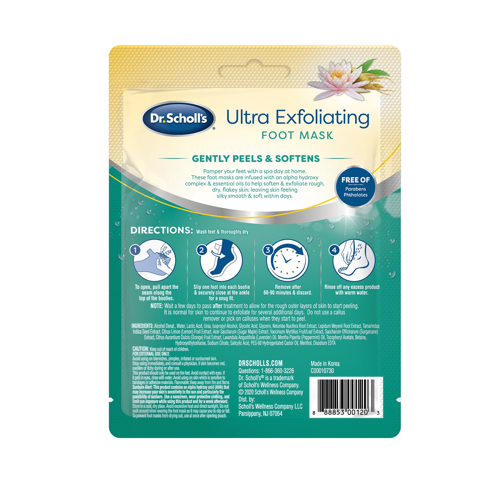 Ultra Exfoliating Foot Mask 1 pair | Dr Scholls Singapore – Dr. Scholl's Singapore
